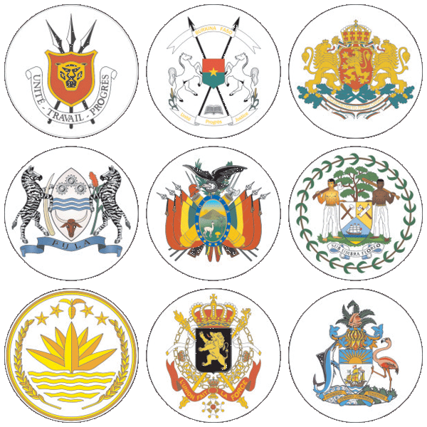 nationale Wappen